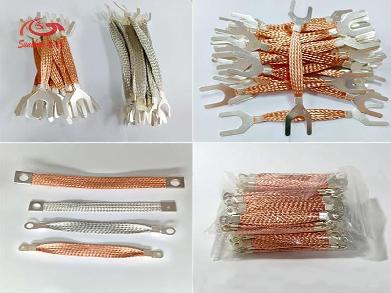 Copper braided ground wire is well known as braided copper ground strap ...