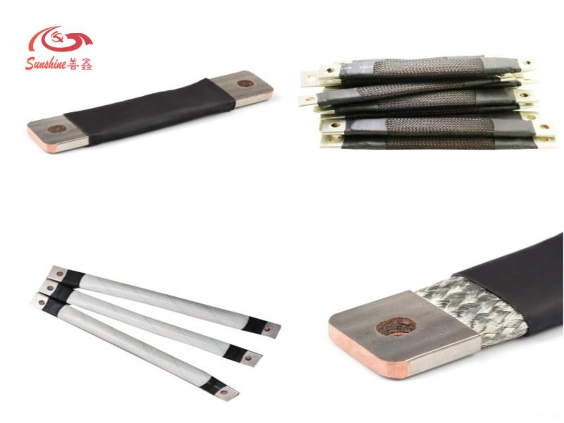 We provide the copper braided connectors with different types of ...
